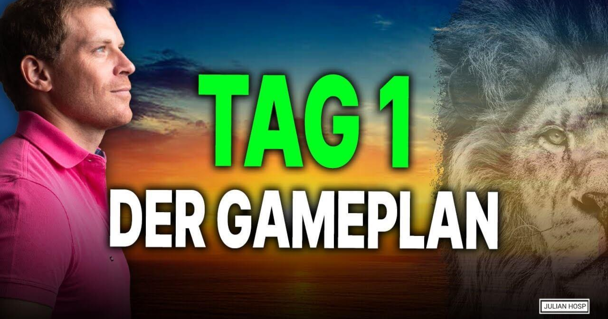 Tag 1 von 90 – Der Gameplan